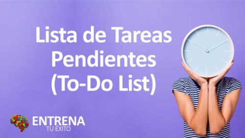 Lista de tareas pendientes (To-Do List): Gestión efectiva del tiempo